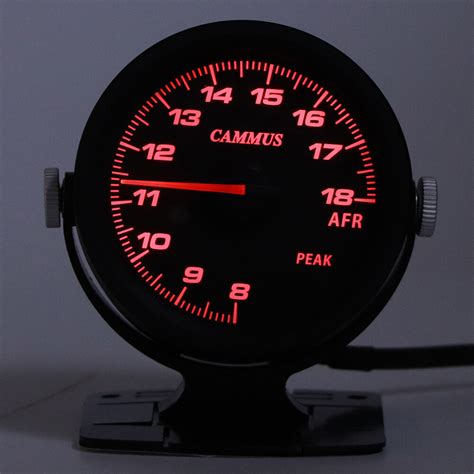 เกจวัดอัตราส่วนของเชื้อเพลิงในอากาศcammus Racing Air Fuel Ratio Gauge 60มม สี17สีobd2เมตรฟังก