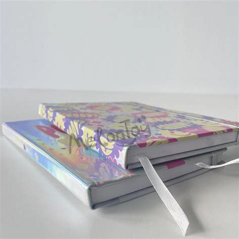 Laser Cover A5 Notebook Cover A5 Size Hardcover Notebook Simple Cover Design Notebook For