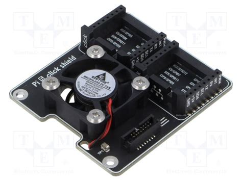 Pi 5 Click Shield Mikroe Multiadapter Analoggpioi2cpwmspiuart Prototype Board Mikroe