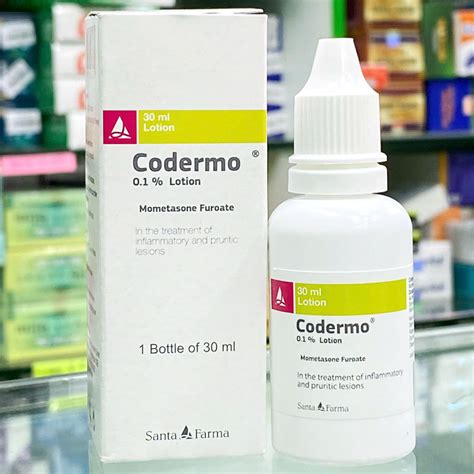 Codermo 0 1 Lotion điều Trị Các Triệu Chứng Viêm