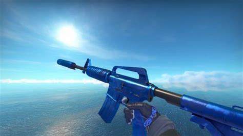Csgo M4a1 S Blue Phosphor Fn Video Gaming Gaming Accessories In