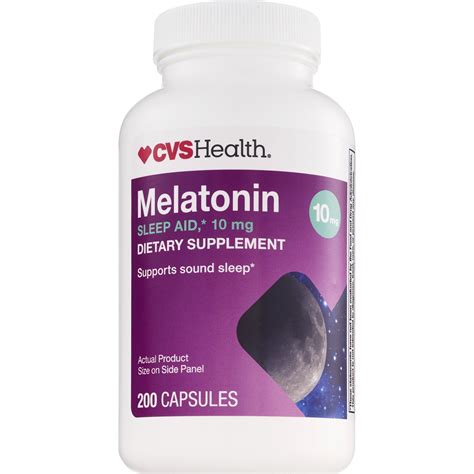 Melatonin Pills Melatonin For Sleep Cvs Pharmacy