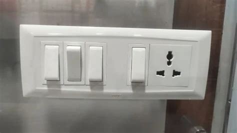 16A Modular Switch Socket Combination Polycarbonate At 1200 Piece In Visakhapatnam