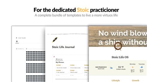 Stoic Bundle Notion Everything