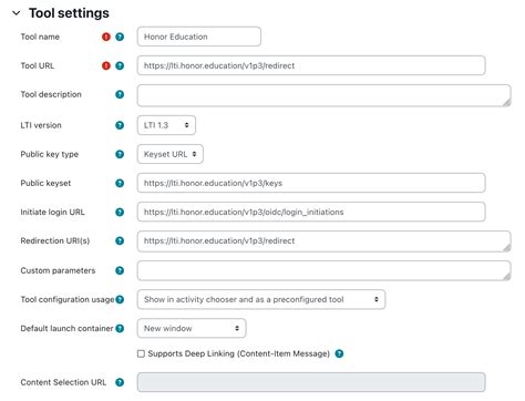 integrating with moodle lms honor education