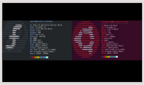neofetch，获取ubuntu安装的基本数据
