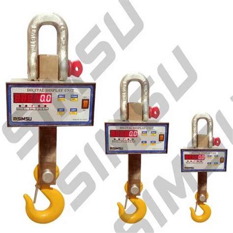 Alloy Steel SIMSU EOT Crane Load Monitoring Indicator At Rs 36000 Piece In New Delhi