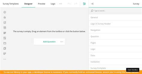 Survey Vue3 Ui Examples Codesandbox