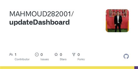 Github Mahmoud Updatedashboard
