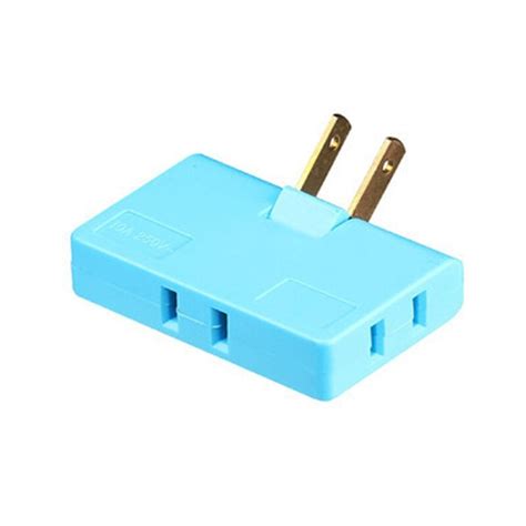 2 Prong Rotatable Socket Converter 180 Degree Exte Vicedeal
