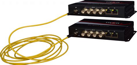 Four Sdi Over Fiber With Ip Extender Thor Broadcast