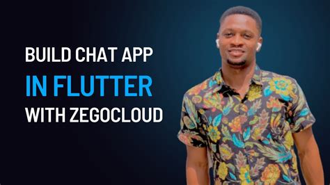 How To Make A Chat App With Zegocloud In Flutter Youtube