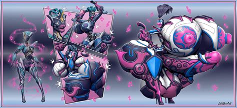 Rule 34 1futa 1girls Acoustic Monster Areolae Ass Expansion Balls Banshee Warframe Bimbo