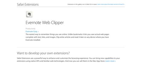 Mac Web Clipper Not Available On Safari 13 Revernote