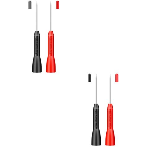 Masteelf 2 Pairs Test Probe Non Destructive Insulation Wire Back Probe