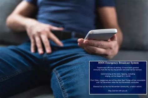 What Is No Nut November Rules In Full And Why It Can Be Bad For Your