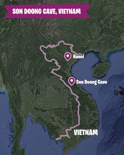 Hang Son Doong Map Deep In Vietnam Exploring A Colossal Cave The