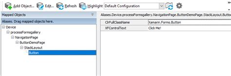 Addressing Objects In Xamarin Forms Applications Legacy TestComplete Documentation