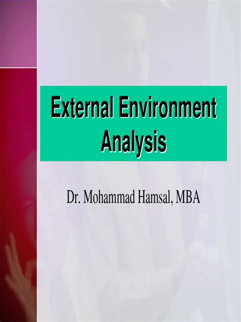 External Environment Analysis Pdf Economies