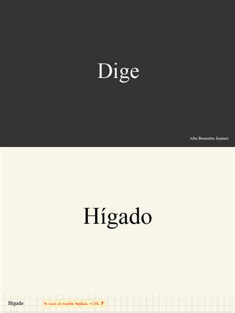 Dige Pdf Hígado Sistema Digestivo
