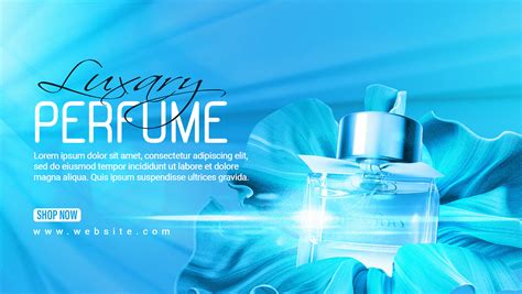 Perfume Social Media Web Banner Shopify Banner Design On Behance