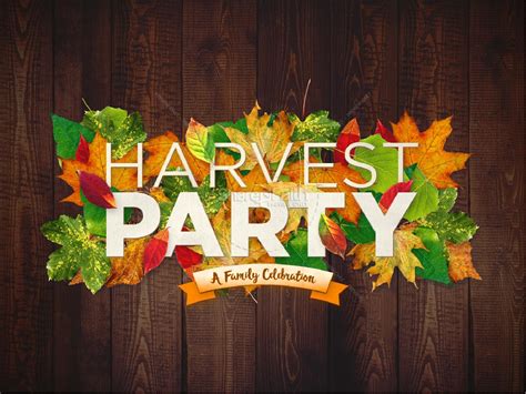 Fall Harvest Party Backgrounds