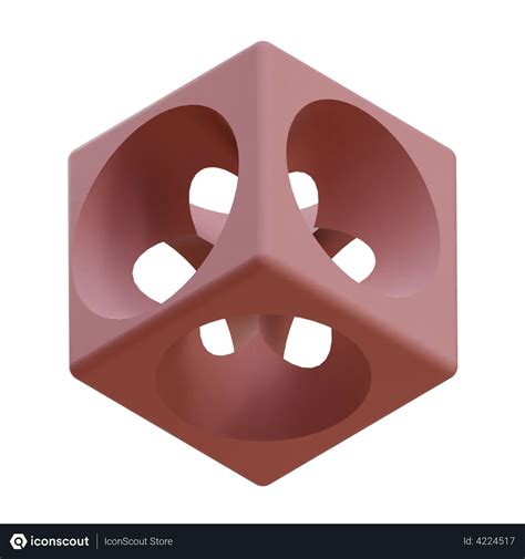 Free Sphere Boolean Cube 3d Icon Download In Png Obj Or Blend Format
