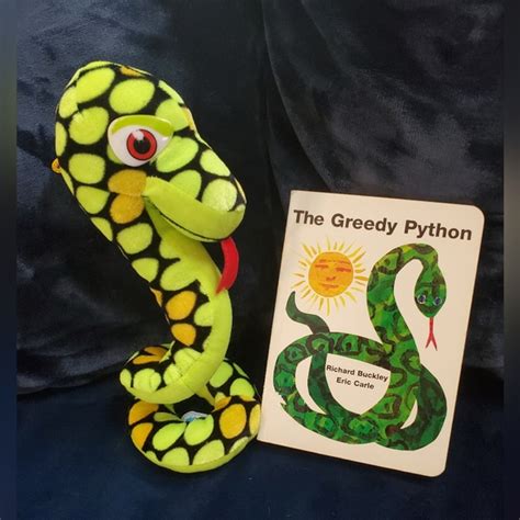 Eric Carle Toys The Greedy Python By Eric Carle Bundle Plush Snake Book Set Poshmark
