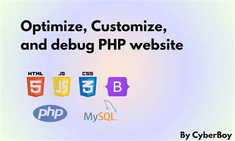 Customize Or Debug Complex Php Business Websites By Alaeeddinesekhs