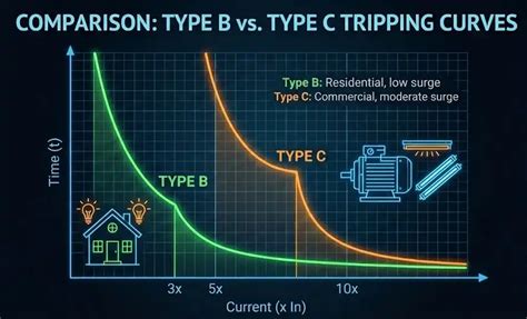 Ultimate Guide To Mcb Trip Curves Type A B C And D
