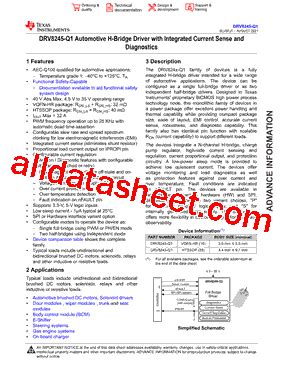 DRV Q Datasheet PDF Texas Instruments