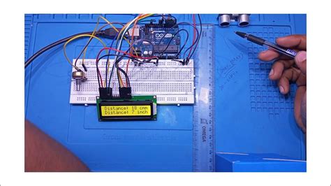 Distance Measurement System Using Arduino And Ultrasonic Sensor Electrobiotech Electronics