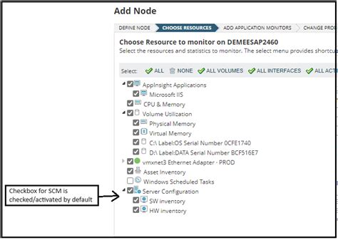 disable uncheck scm checkbox as a default while adding node feature