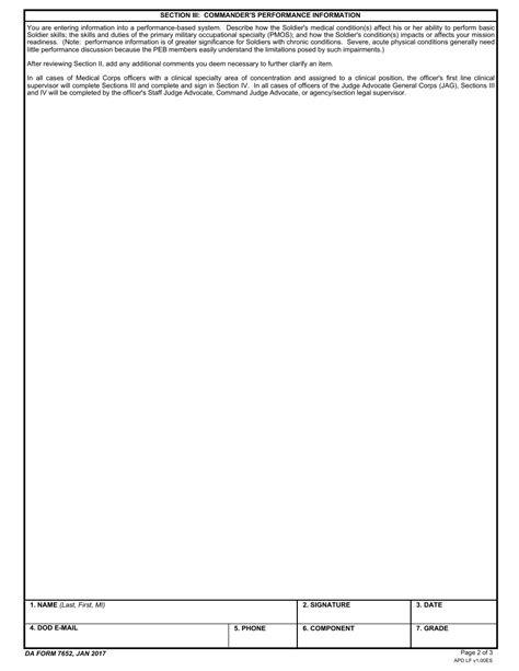 Da Form 7652 Fill Out Sign Online And Download Fillable Pdf Templateroller