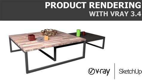 Sketchup Tutorial Product Rendering With Vray For Sketchup YouTube