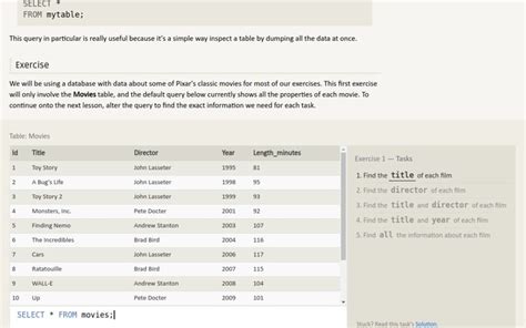 Postgresql Exercises Alternatives And Similar Sites And Apps Alternativeto