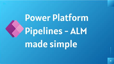 Power Platform Pipelines Alm Made Simple Low Code Power