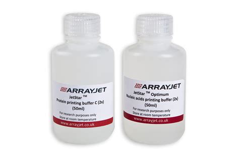 Jetstar™ Optimum Microarray Printing Buffer Solutions Arrayjet