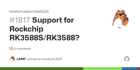 Support For Rockchip RK3588S RK3588 Issue 1817 Libretro Lakka