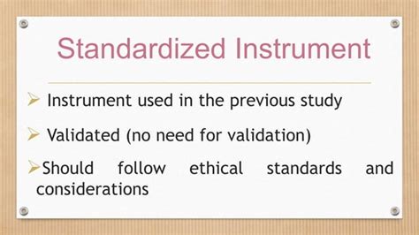 Research Instrument For Quantitative Researchpptx