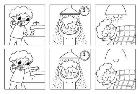 아이들을 위한 벡터 생태 크로스워드 퍼즐 에코 도시 풍경이 있는 흑백 지구의 날 색칠 페이지 에코 인식 교육 라인 활동 숲