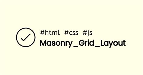 How To Create Pinterest Style Grid Layout Using Css Grid And Javascript