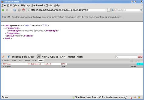 getting started with rest using zend framework