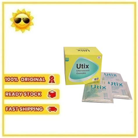 Utix Effervescent Granules 28s Shopee Malaysia