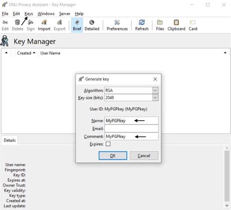 how to create pgp encryption key on windows techsbucket