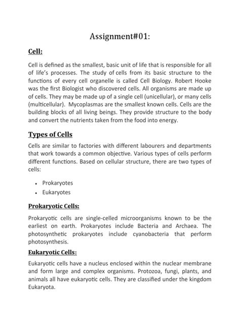 Assignment On Cells And Stem Cells Download Free Pdf Cell Potency