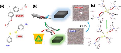 A Vitrimer Monomer Units B Shows The Importance Of Vitrimer Based Download Scientific