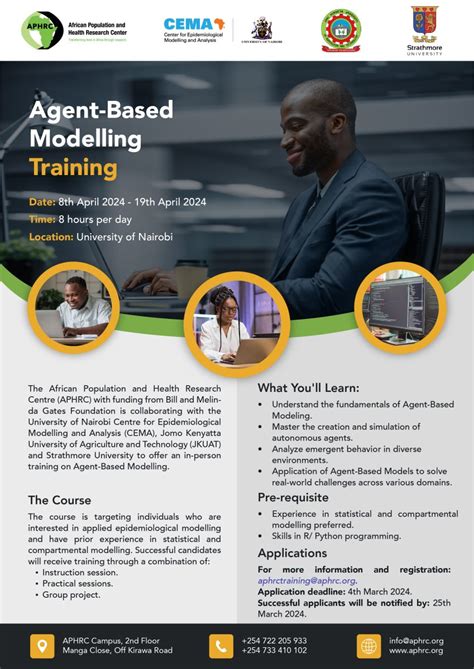 Call For Applications Agent Based Modelling Training Aphrc