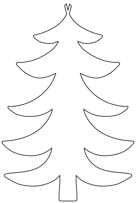 Shape Of Pine Tree Free Printable Papercraft Templates
