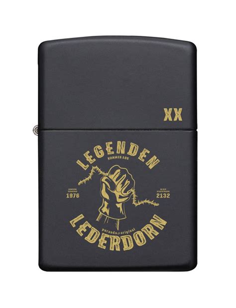 Hochwertiges Zippo Sturmfeuerzeug Lederdorn Kaufen Puranda De